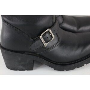 Harley-Davidson | Shoes | Vtg 9s Harley Davidson Womens 8 Leather ...